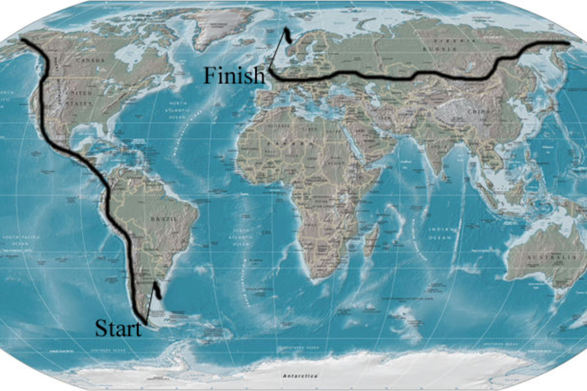 47,000 kilometers on foot: The incredible story of Karl Bushby