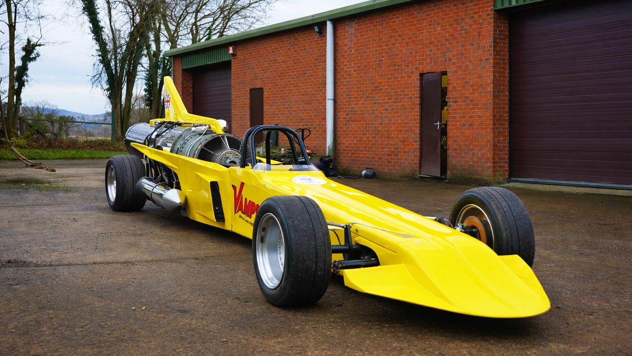 Starting the 12000HP jet car again