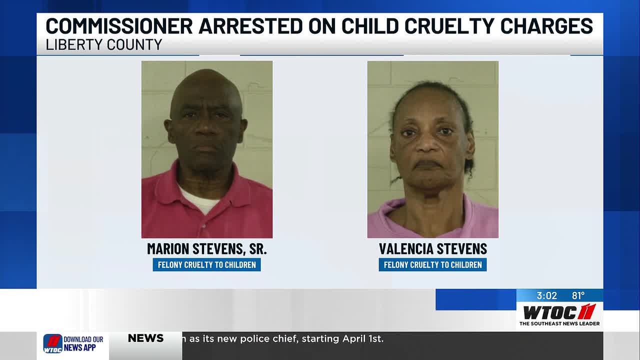 Liberty County commissioner, wife arrested on cruelty to children charges