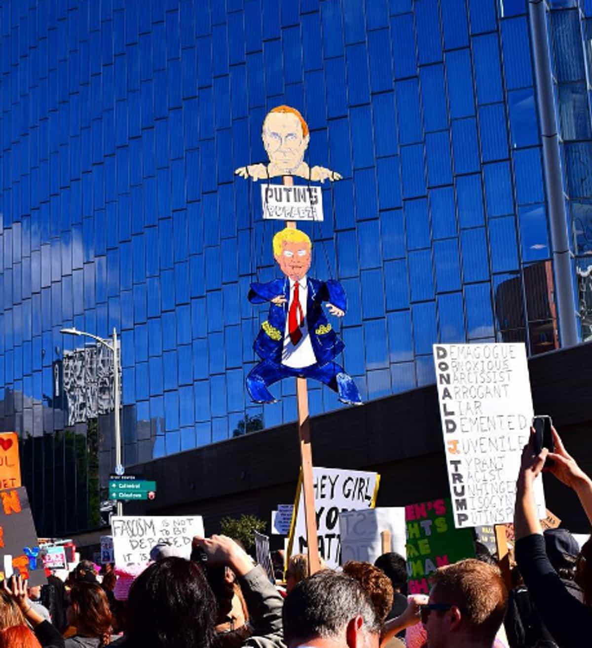 The clearest anti-Trump protest signs