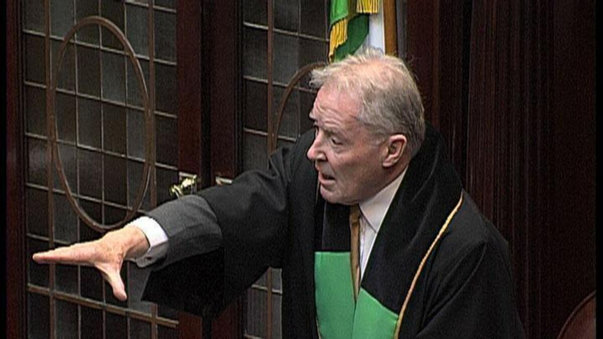 Death announced of former Ceann Comhairle Dr Rory O'Hanlon