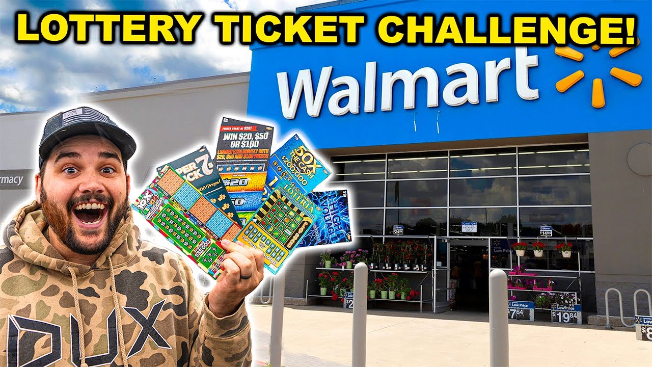 Trying my luck with a Walmart lottery ticket fishing challenge