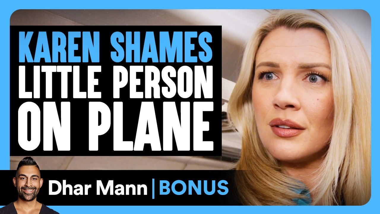 Karen shames a little person on a flight