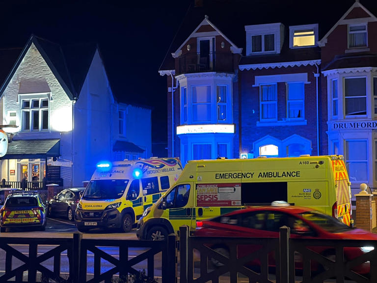 Major incident declared as fire breaks out at Blackpool care home on ...
