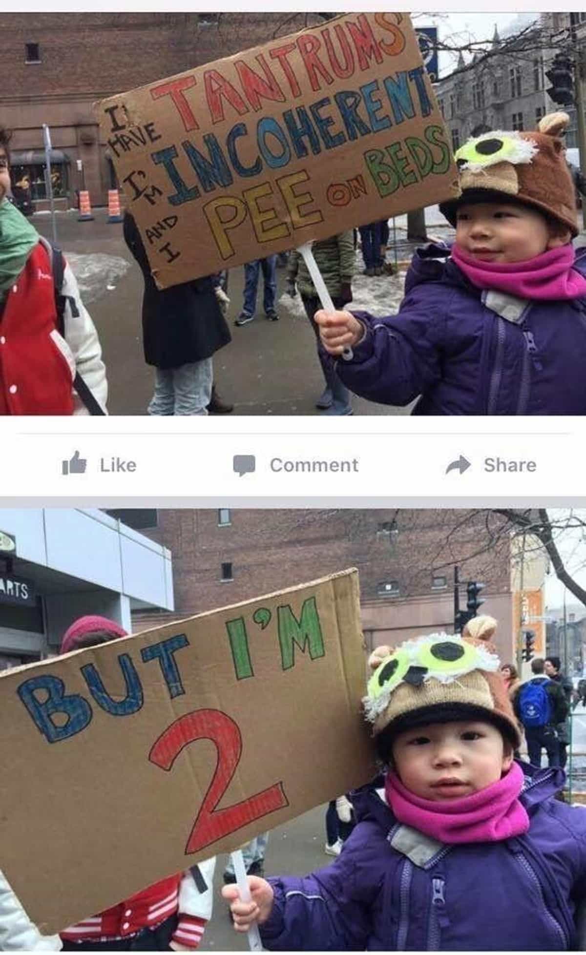 The clearest anti-Trump protest signs