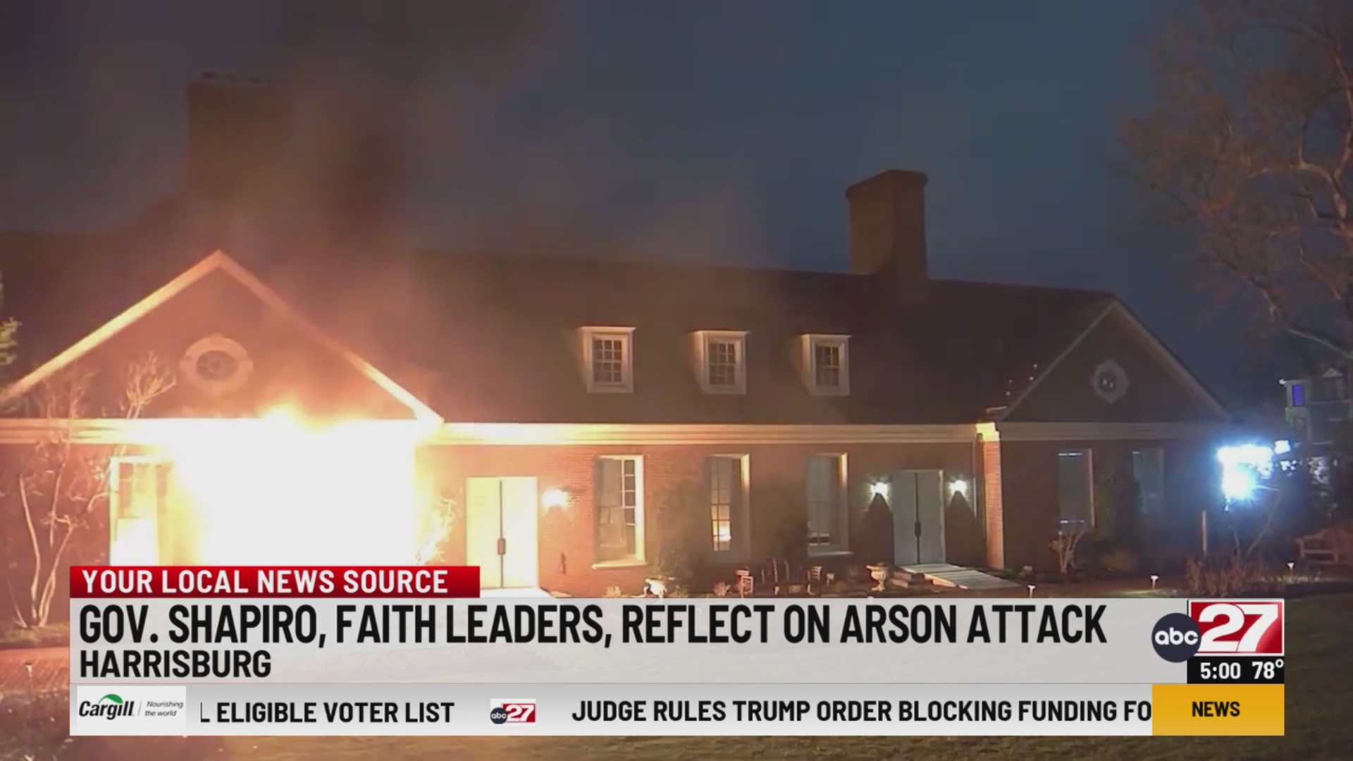 Shapiro, faith leaders reflect on arson attack as Passover begins
