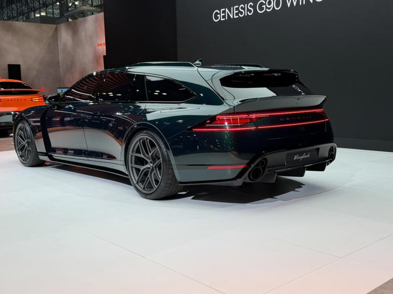 Genesis just shocked us: The G90 wingback is even better in person
