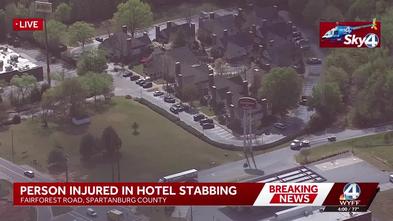 Stabbing at Spartanburg County hotel leaves one injured, deputies say