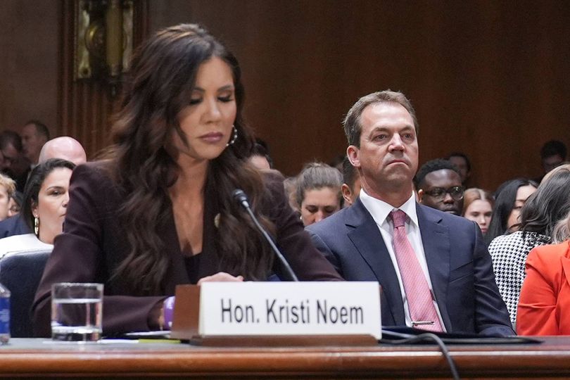 Kristi Noem's husband threatens tell all after he was pictured with ...