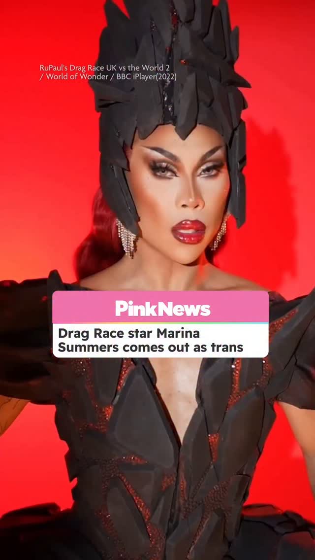 Drag Race star Marina Summers comes out as trans woman, began ...