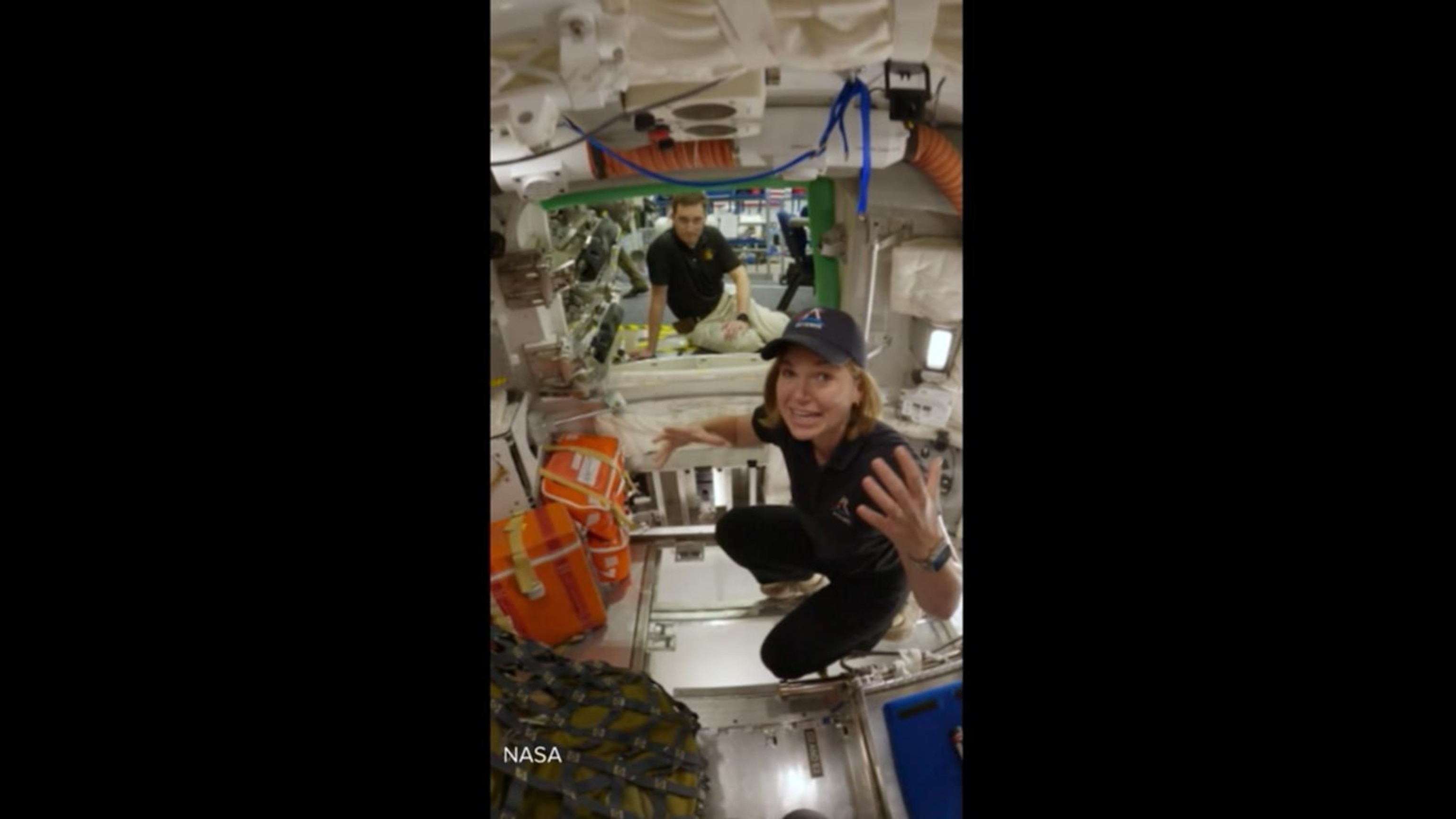 Artemis II astronauts give inside look at Orion spacecraft ahead of mission