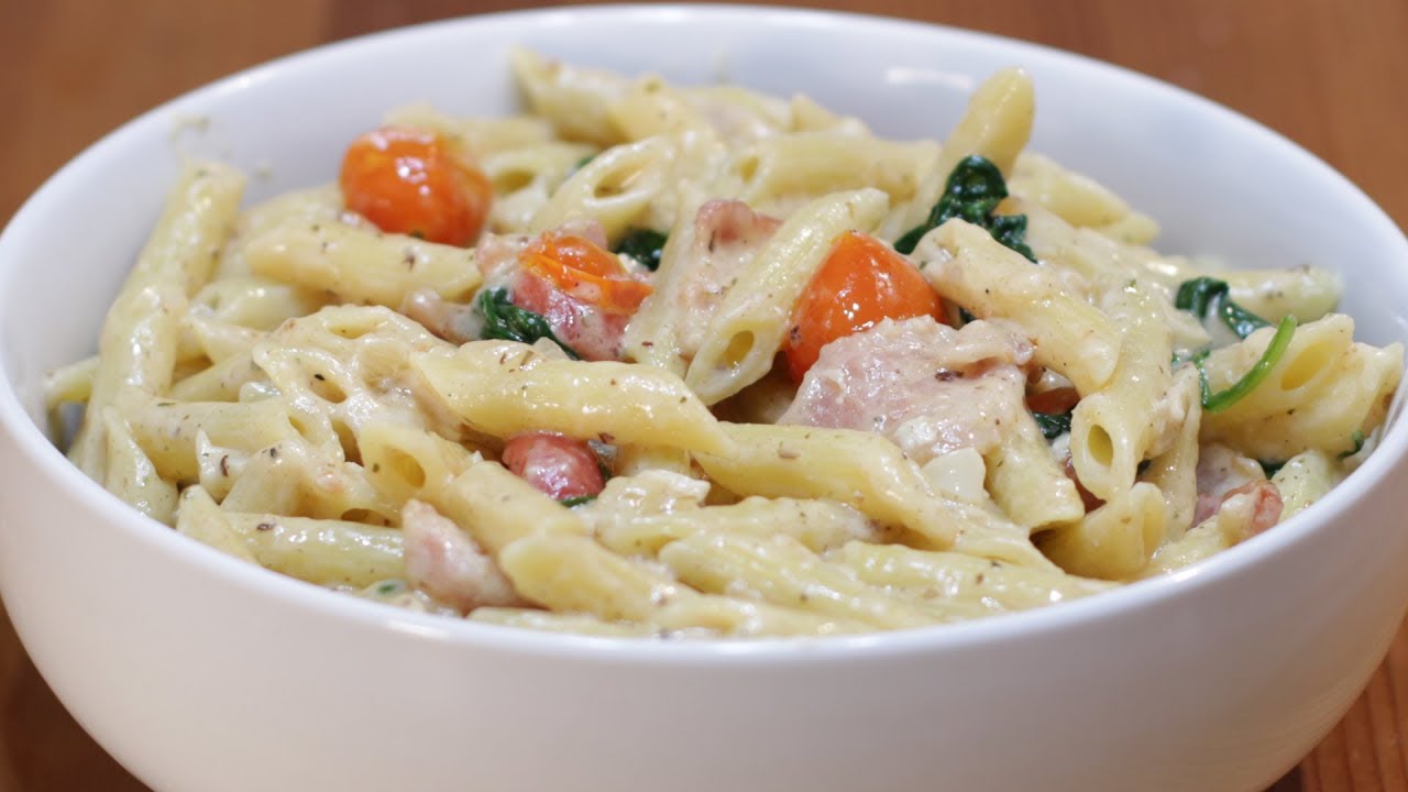 How to make a white pasta sauce | Easy homemade white pasta sauce recipe