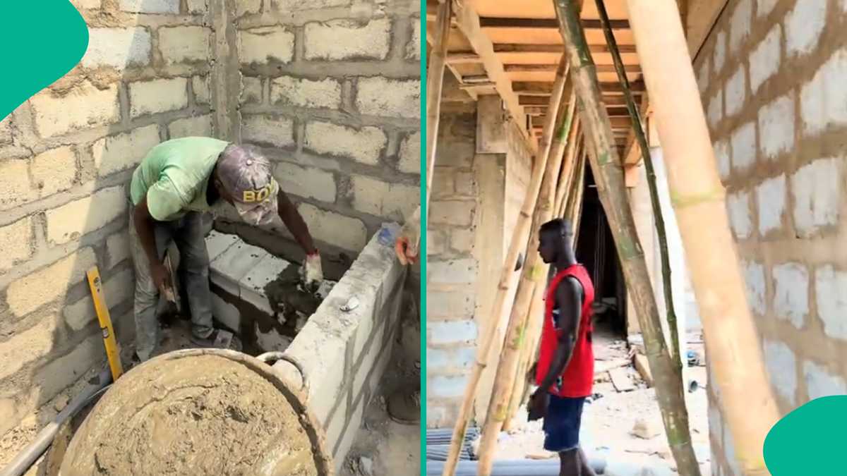 27-year-old man flaunts building under construction, people react