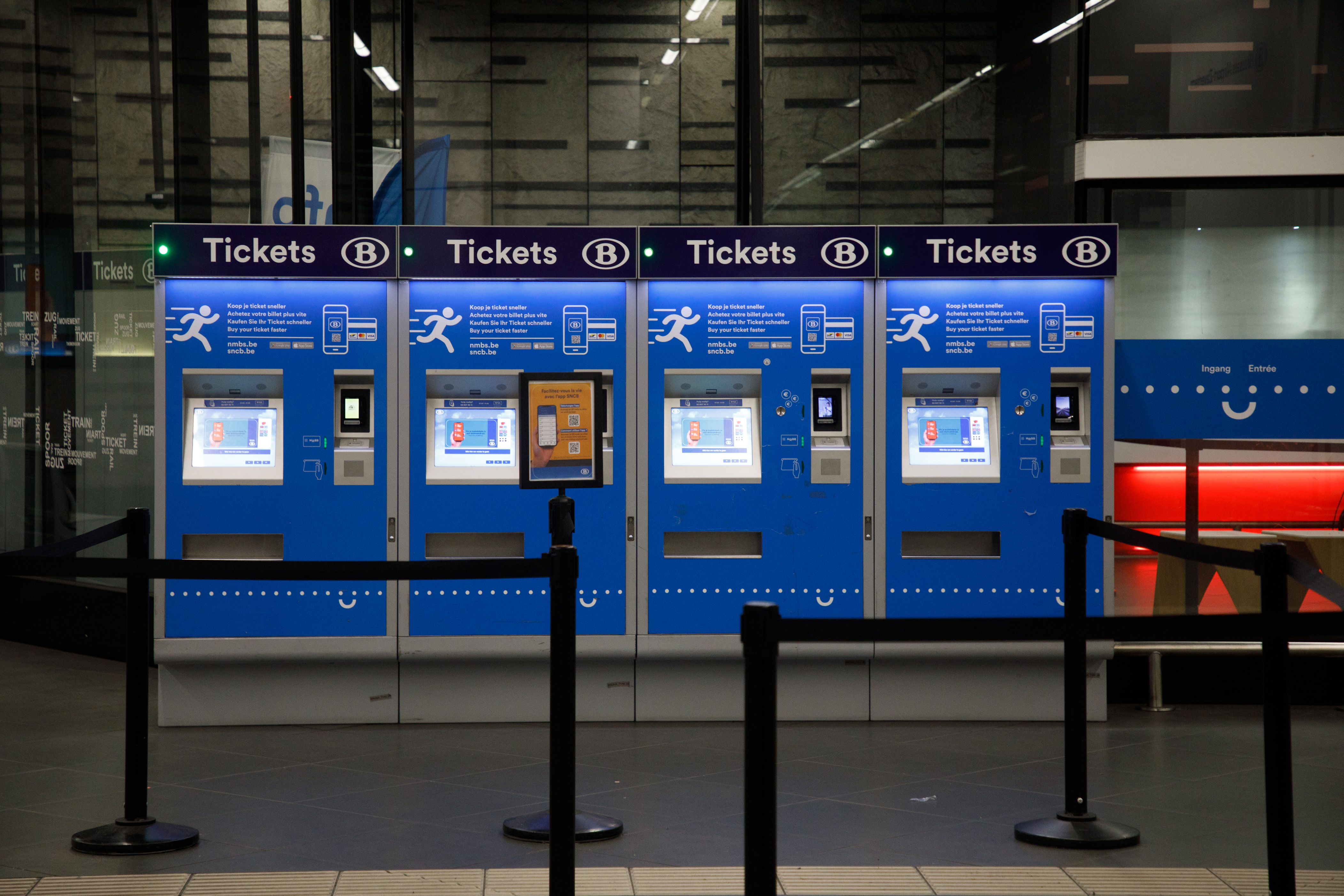 La SNCB a vendu plus de tickets à l'unité en 2025