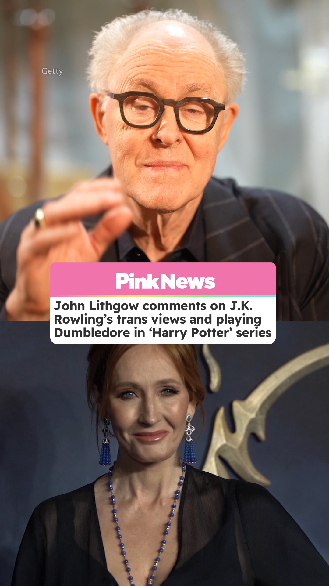 John Lithgow calls JK Rowling's anti-trans views "inexplicable" while ...