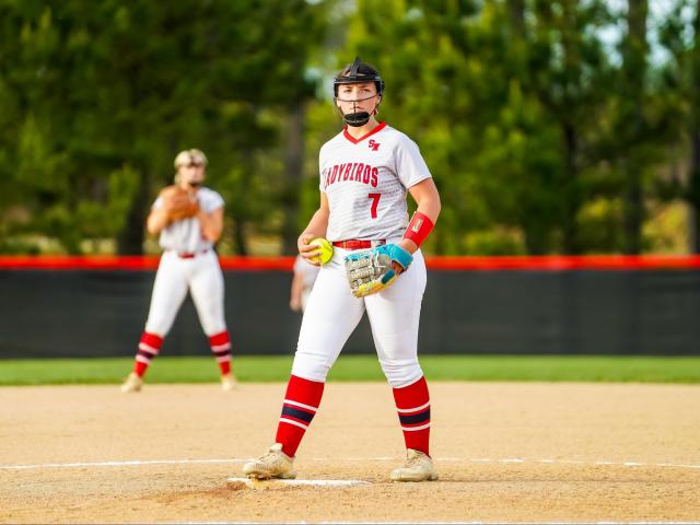 NCHSAA 5A classification softball playoff projection - 2026