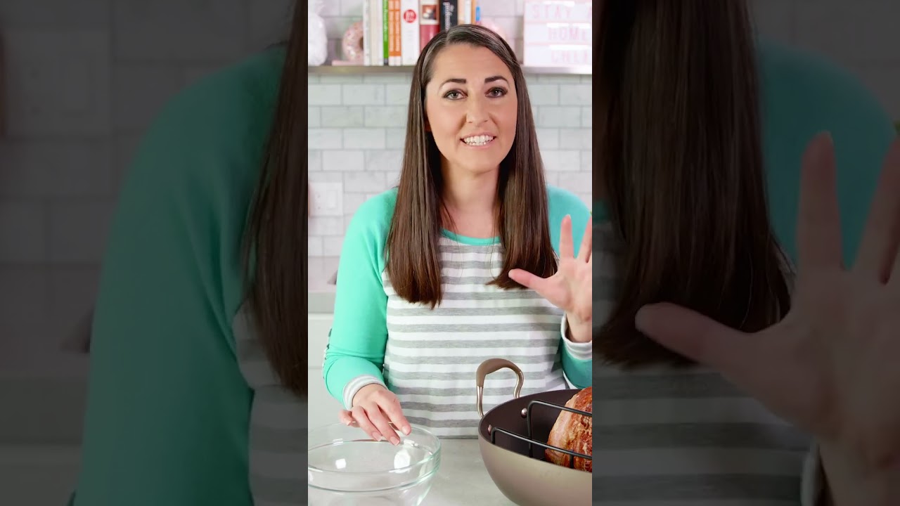 Easy orange glazed ham #ham #thanksgiving #dinner #christmas