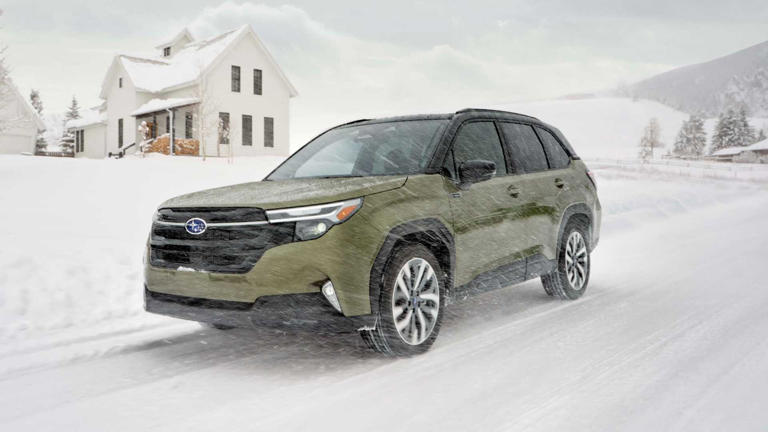 Best vehicles for driving in winter snow