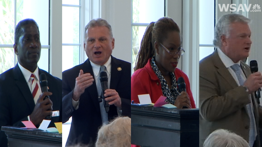 GOP Senate candidates campaign in coastal Georgia