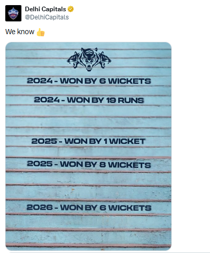 IPL 2026: DC troll LSG after win as KL Rahul golden duck sparks ...