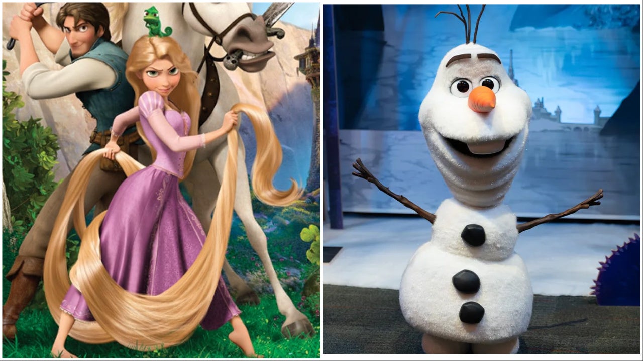 Rapunzel and Olaf figures had some hilarious mishaps at Disney parks ...