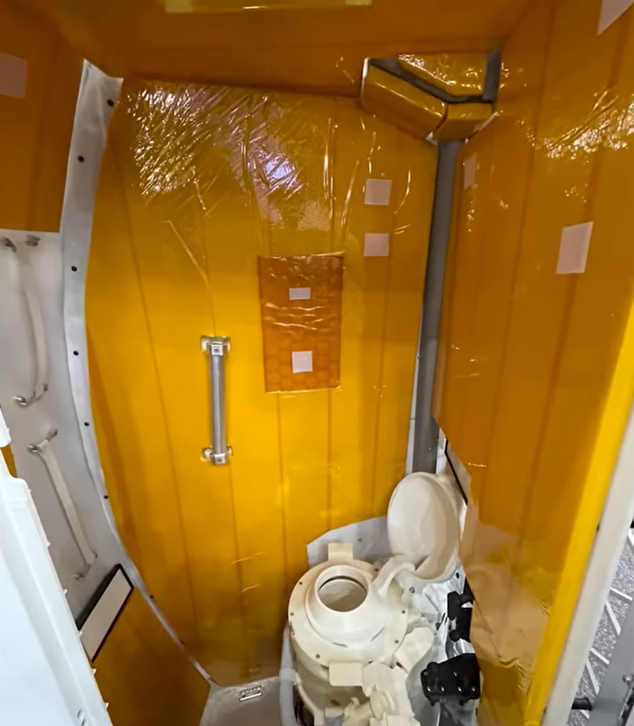 Artemis II introduces first lunar toilet with privacy door