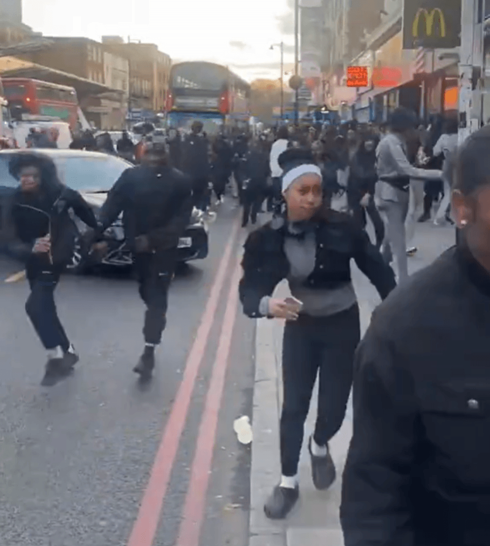 Six teenagers now arrested after mob of unruly London youths run riot