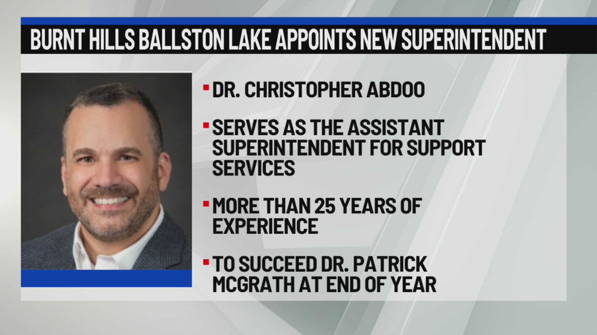 Burnt Hills-Ballston Lake appoints new superintendent