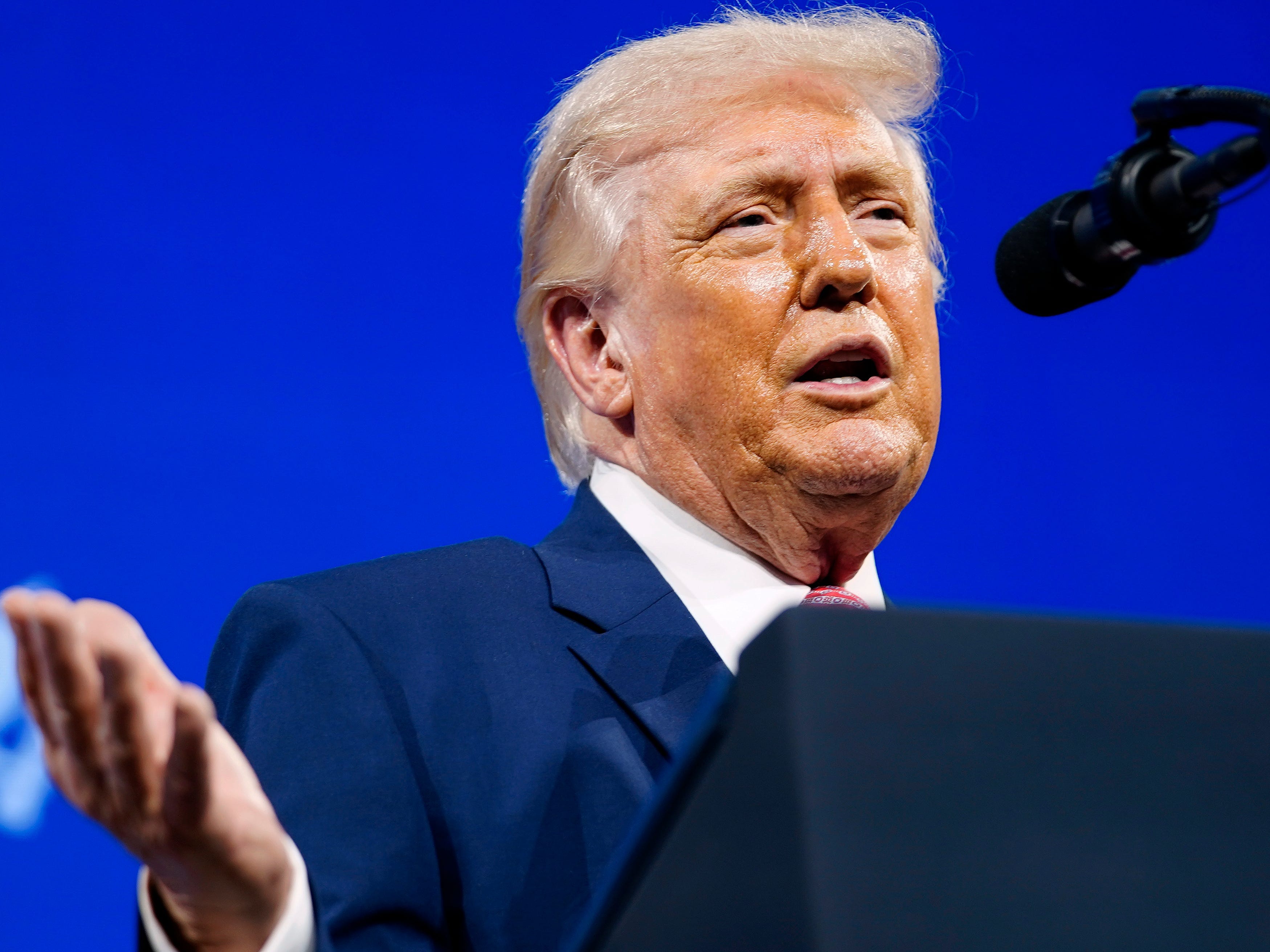 Oil spikes and stocks tumble after Trump's fiery speech fans fears of a ...