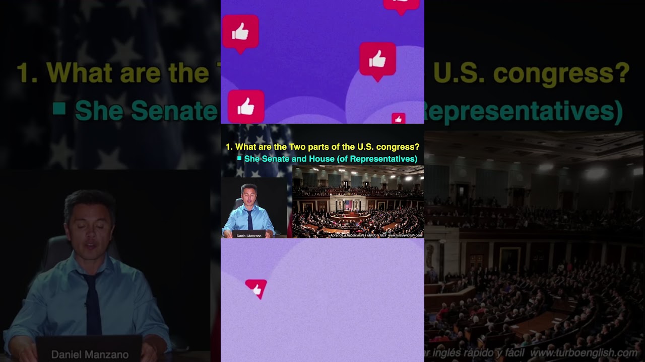 ¿Quién hace las leyes en EE. UU.? Preparación para el examen de ...