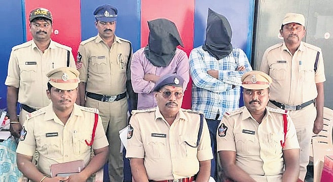 Two drivers arrested in Markapuram bus fire case