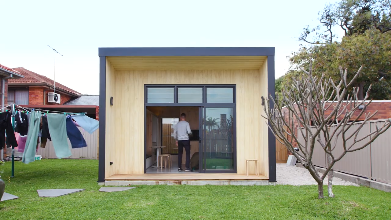 Watch inside a 215 sqft backyard home you can actually live in