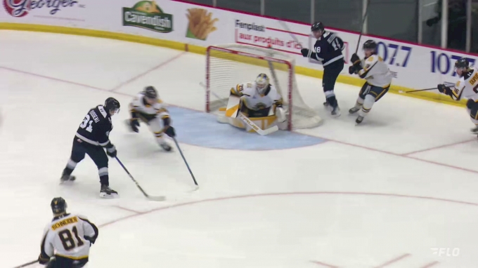 Thomas Rousseau makes it 2-0 for Sherbrooke