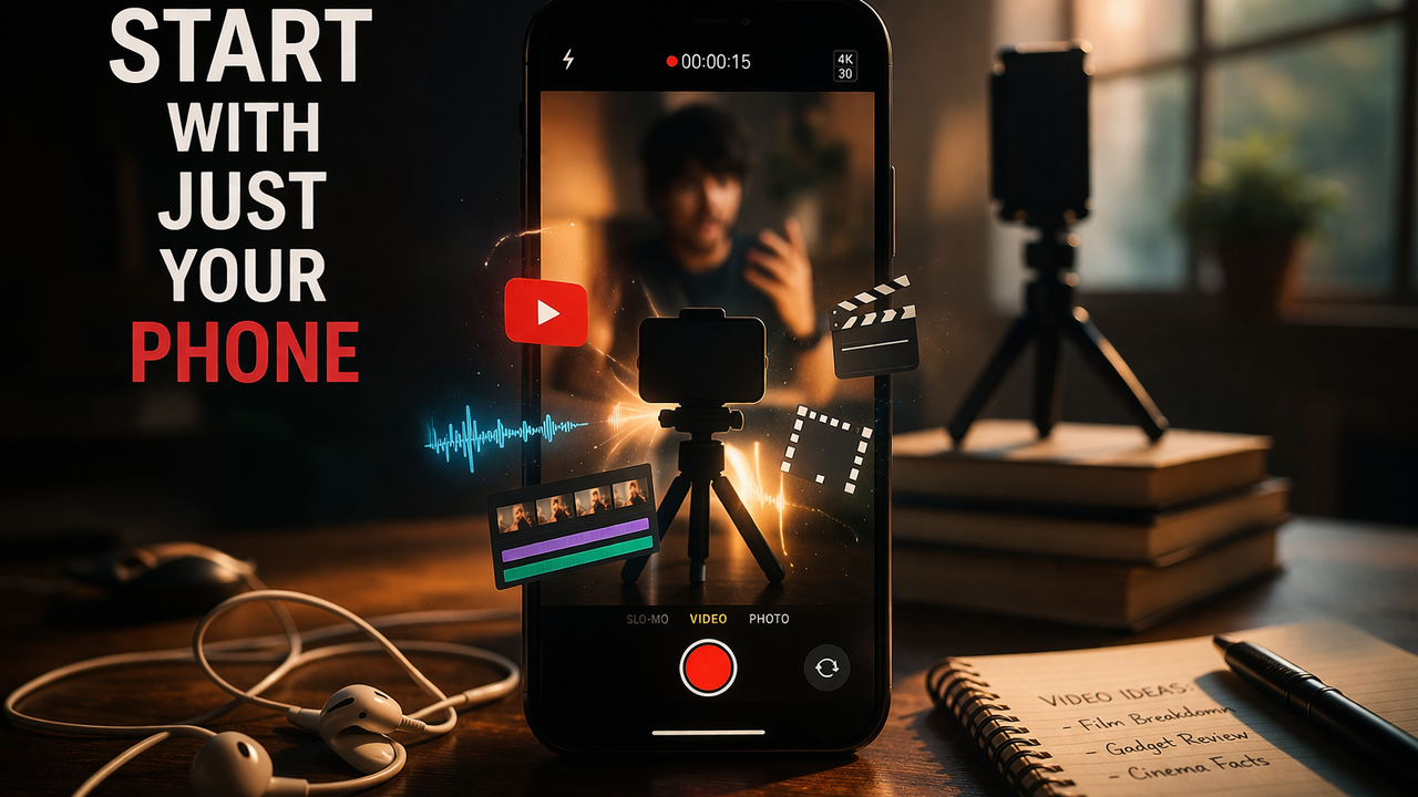How to start a YouTube channel using just your smartphone: A step-by ...