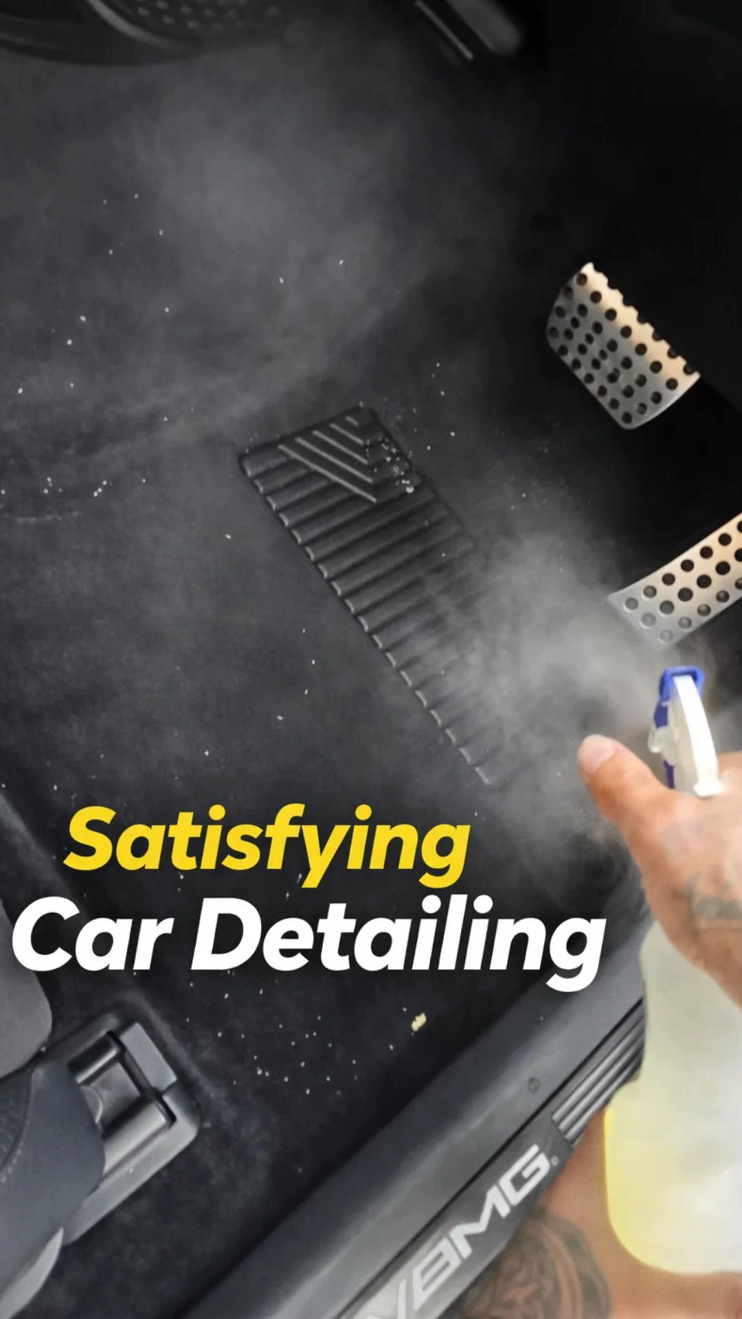 Satisfying car detailing ASMR 3 hour detail transformation