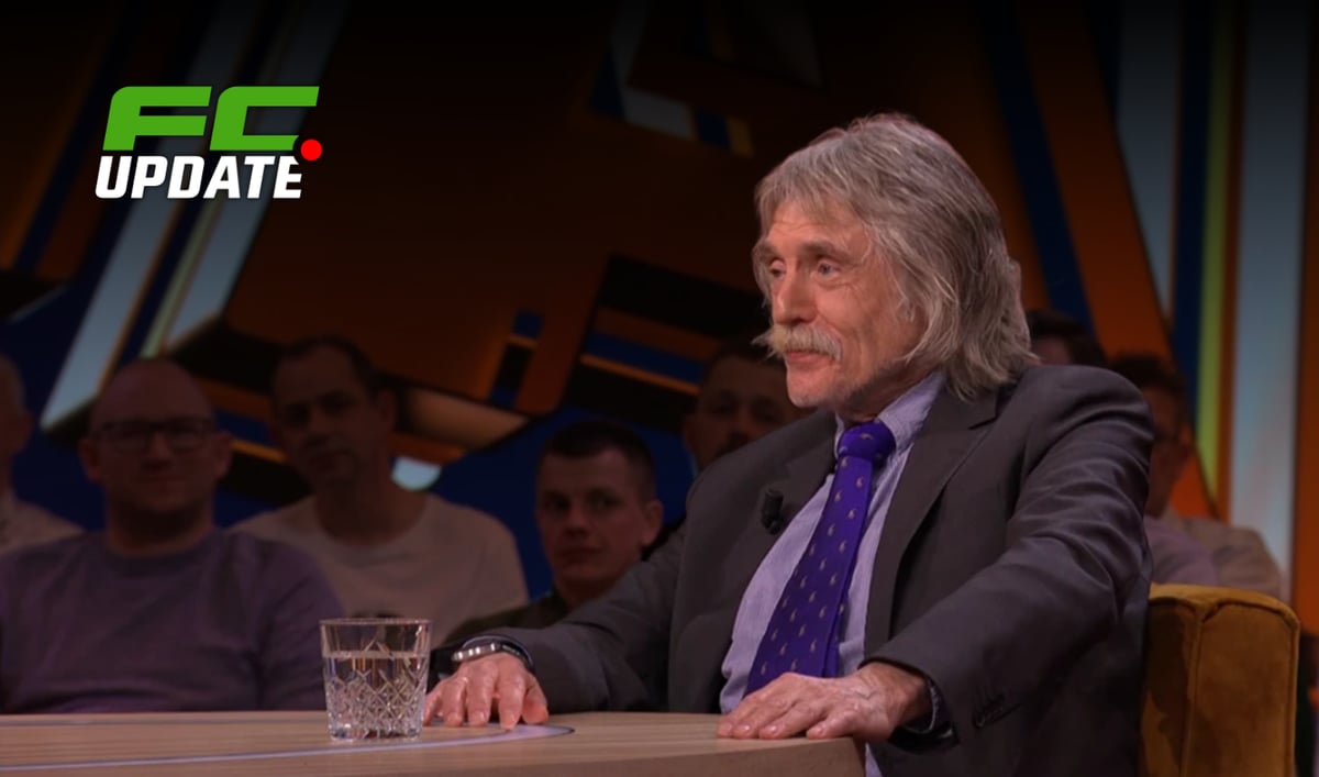 Johan Derksen door steward gecorrigeerd tijdens bekerfinale