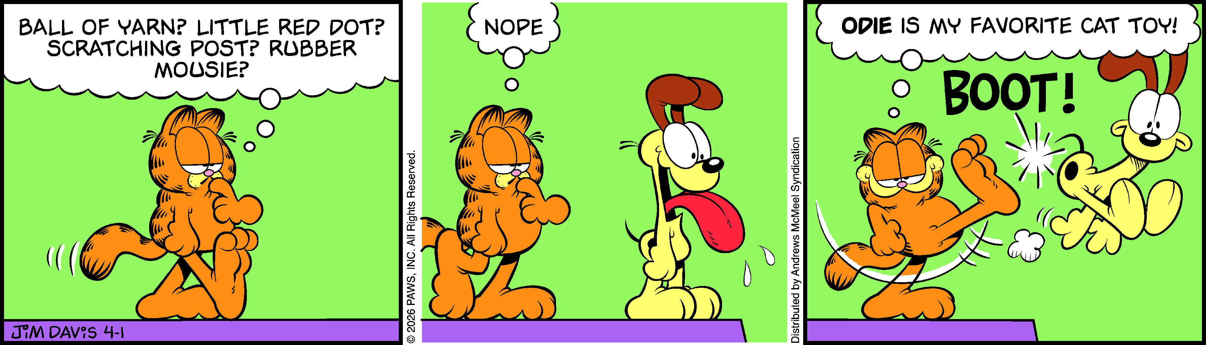 Garfield by Jim Davis