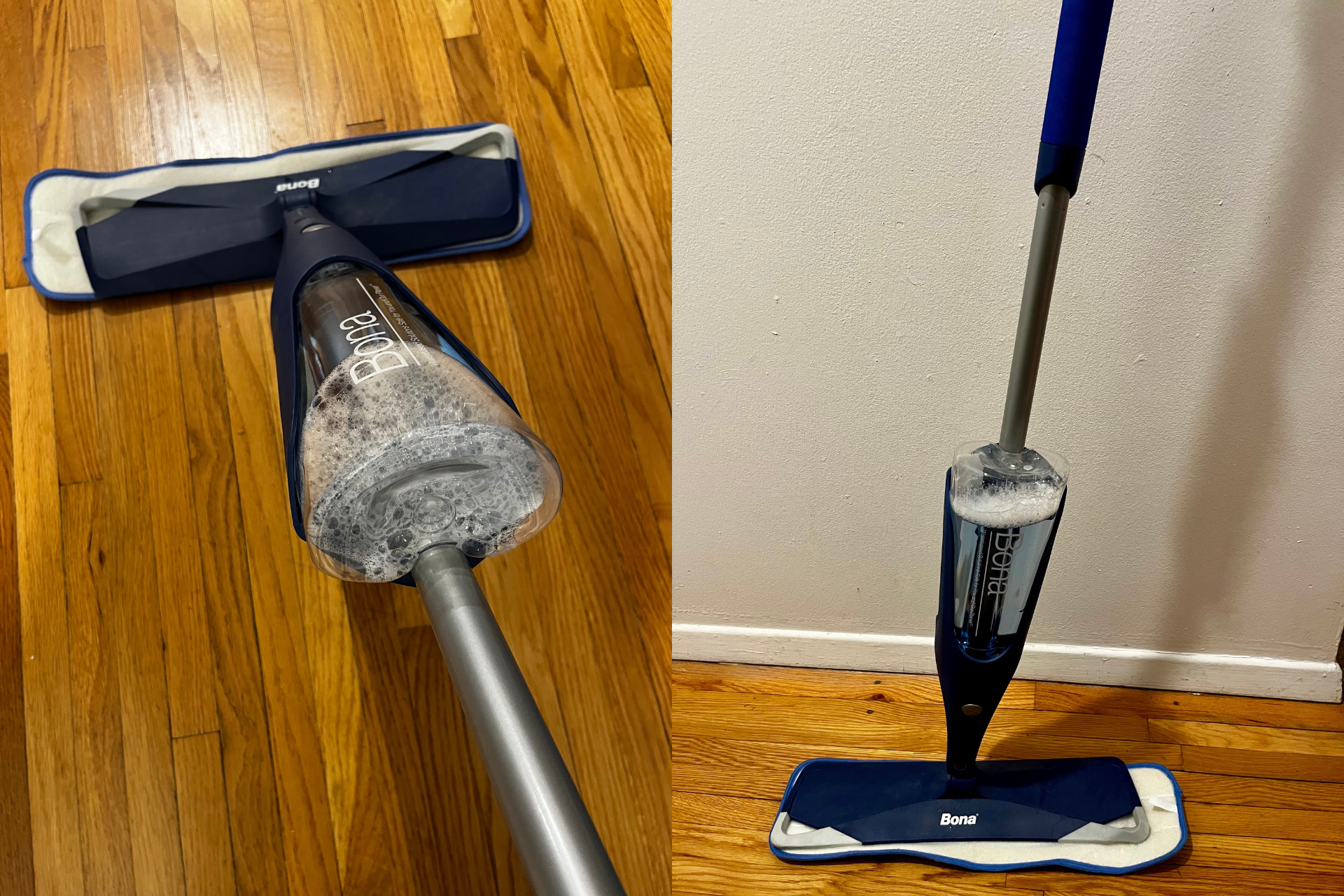 I found a truly life-changing hardwood floor spray mop