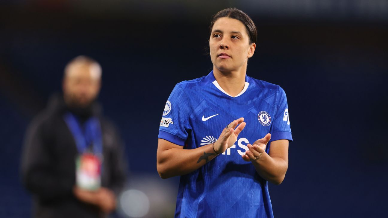 Sam Kerr refutes report on impending Chelsea exit