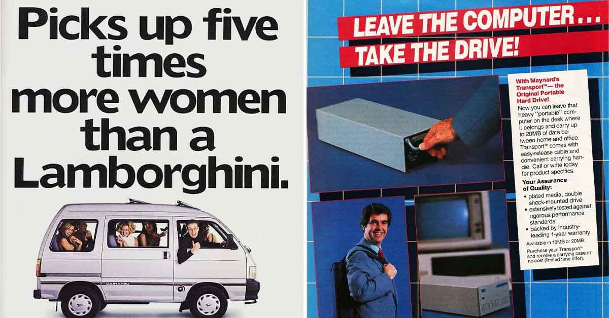 18 vintage ads showing it was a different world