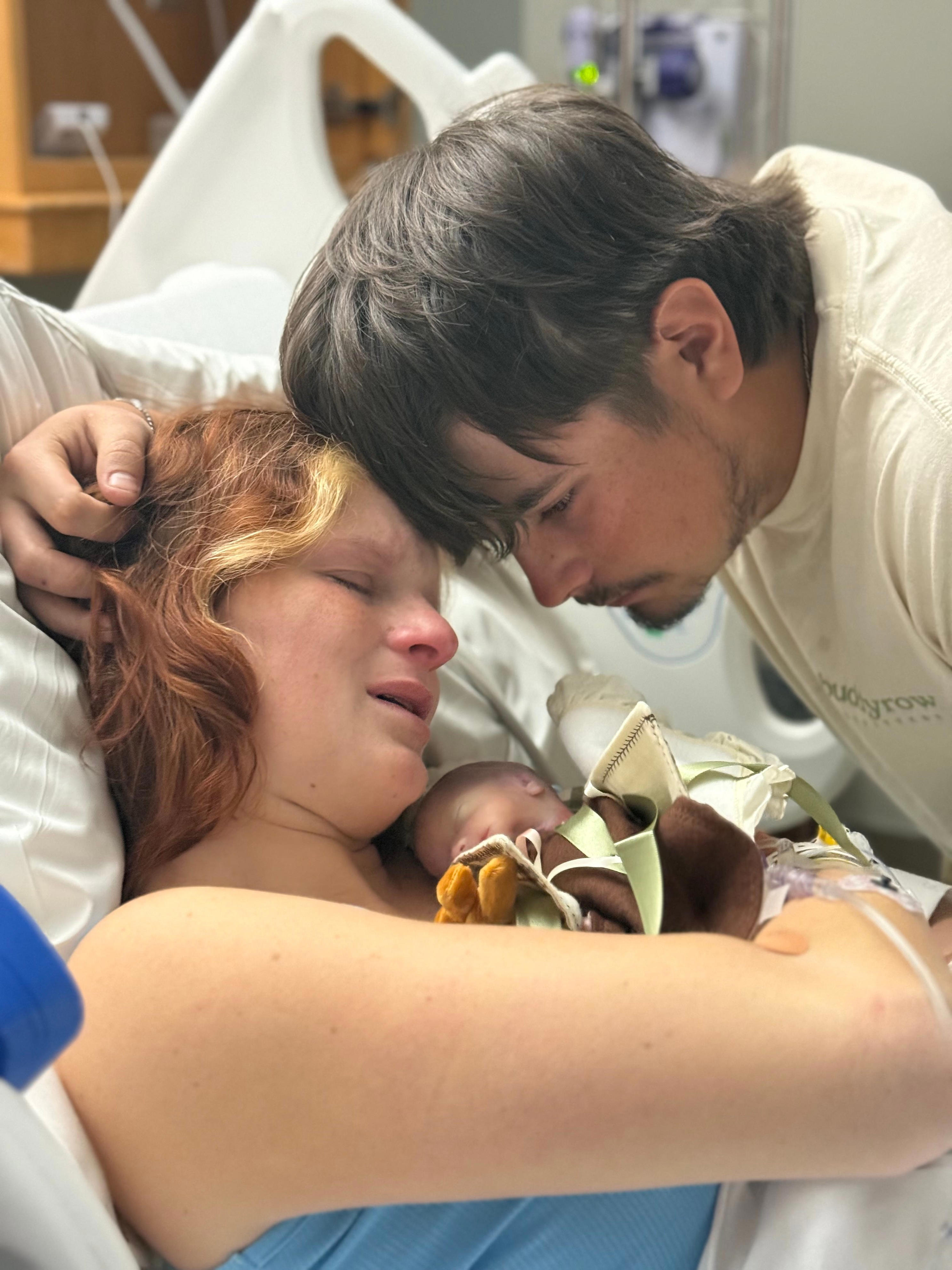 Young Pensacola parents mourning newborn lost in bus crash