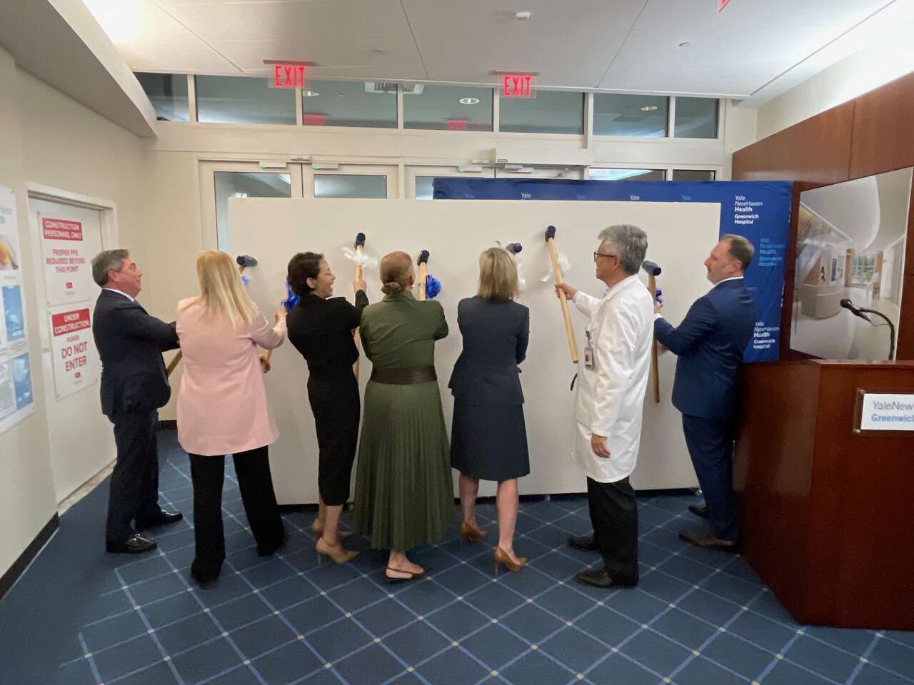 New cancer-care unit at Greenwich Hospital gets its long-awaited start