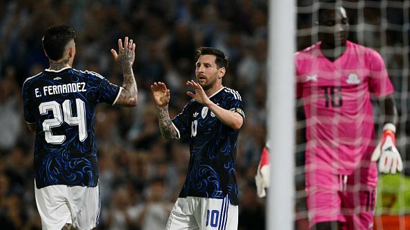 Lionel Messi hailed as 'role model' by Argentina teammate Enzo Fernández