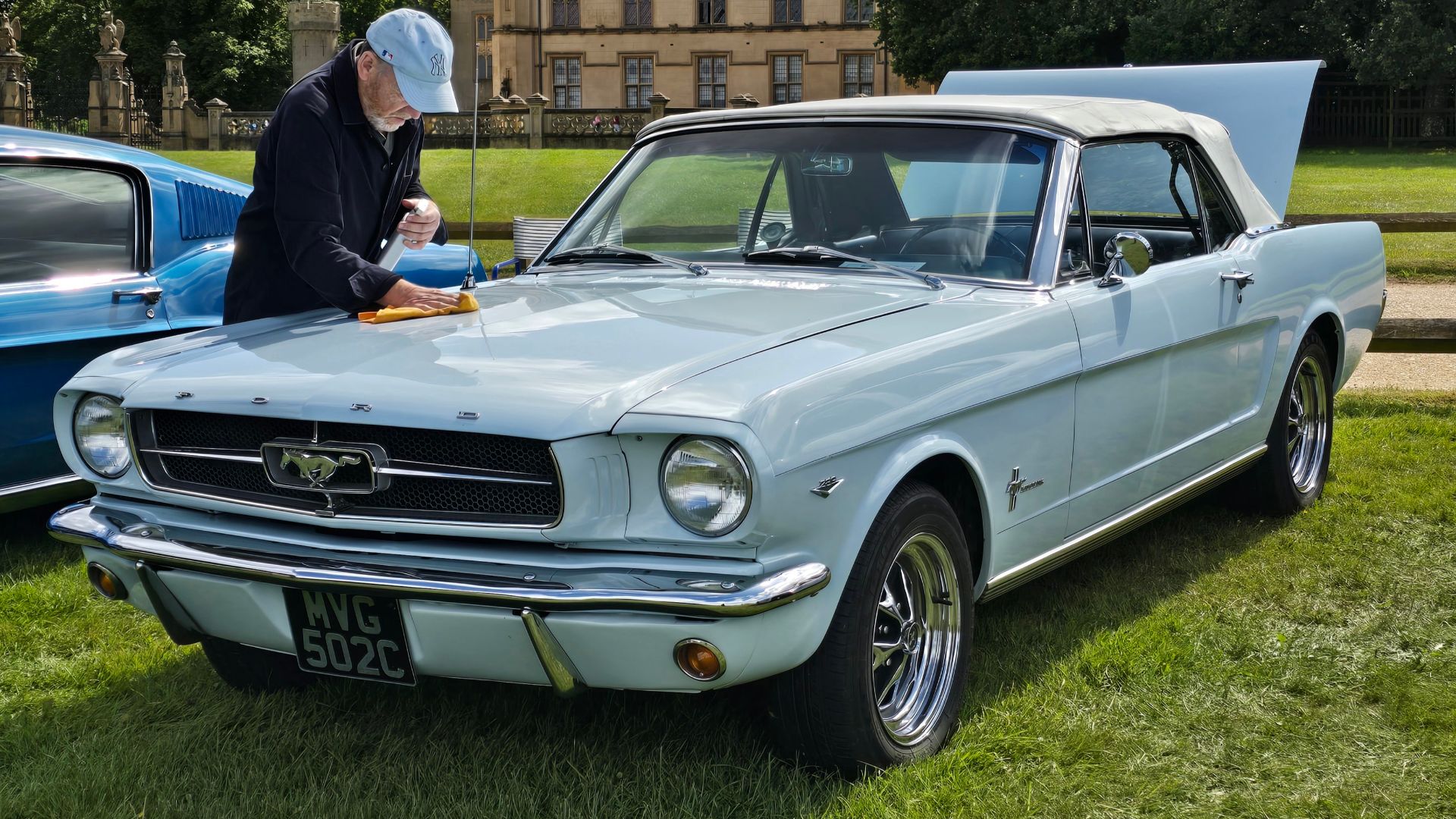 I drive my dad's old 1965 Ford Mustang. I was pulled over for having no ...