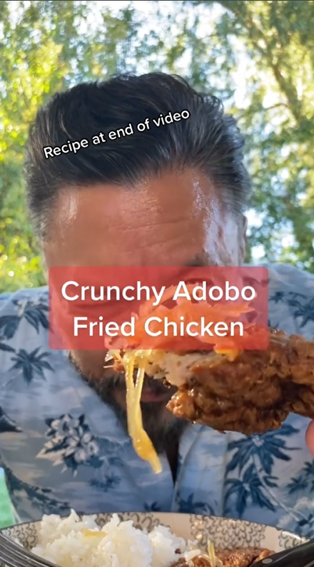 Filipino recipes crunchy adobo fried chicken and pancit bihon