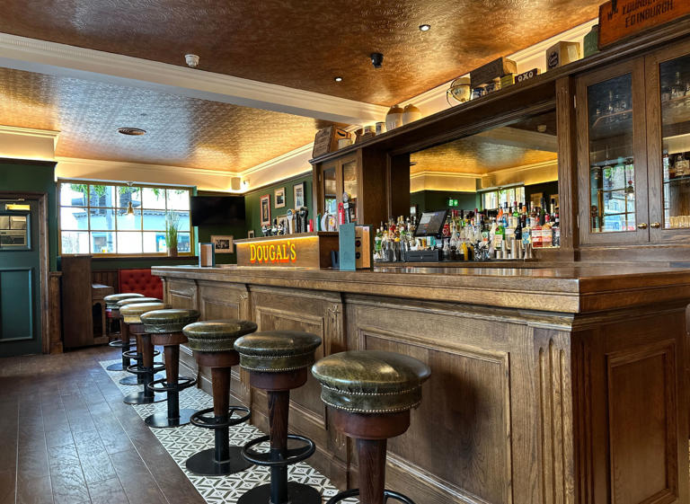 Look inside Edinburgh’s newest 'old man pub' as Dougal's opens in ...