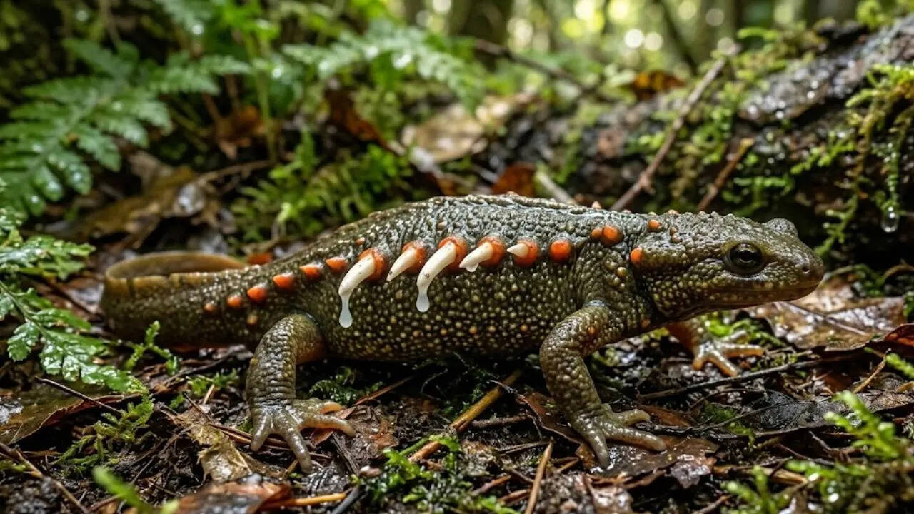 Meet the 'real-life Wolverine': An amphibian that uses its own skeleton ...