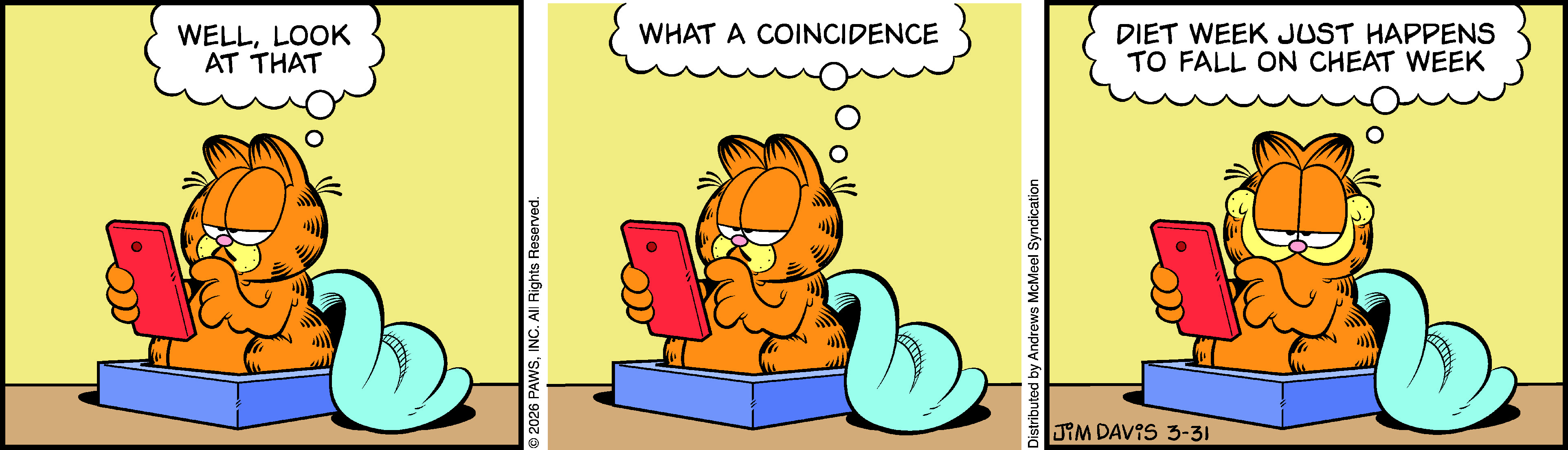 Garfield by Jim Davis