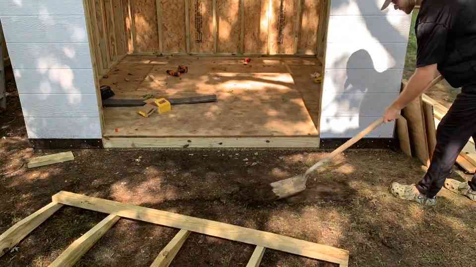 A simple shed ramp shouldn’t be this dramatic - but here we are