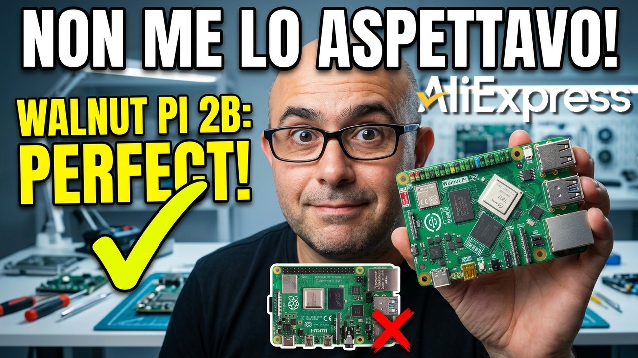 Alternativa a Raspberry? Walnut pi 2B - Non me lo aspettavo!